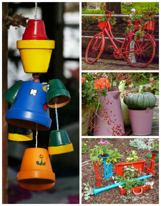 Creative Gardening Ideas - 20+ Recycled Garden Decor Ideas