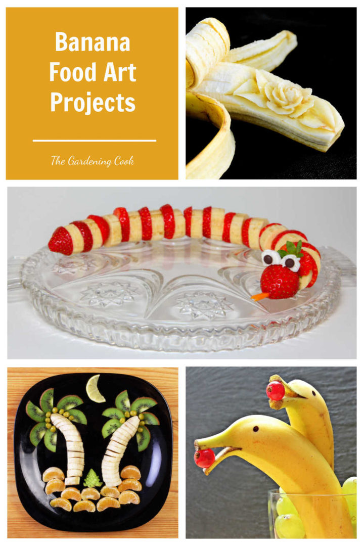 Banana Food Art - Creative uses of Bananas - Fun With Food