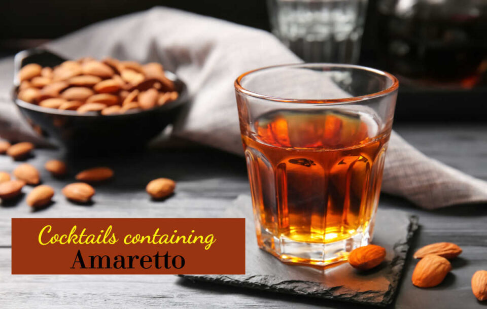 Amaretto Cocktails - Almonds at Cocktail Hour!