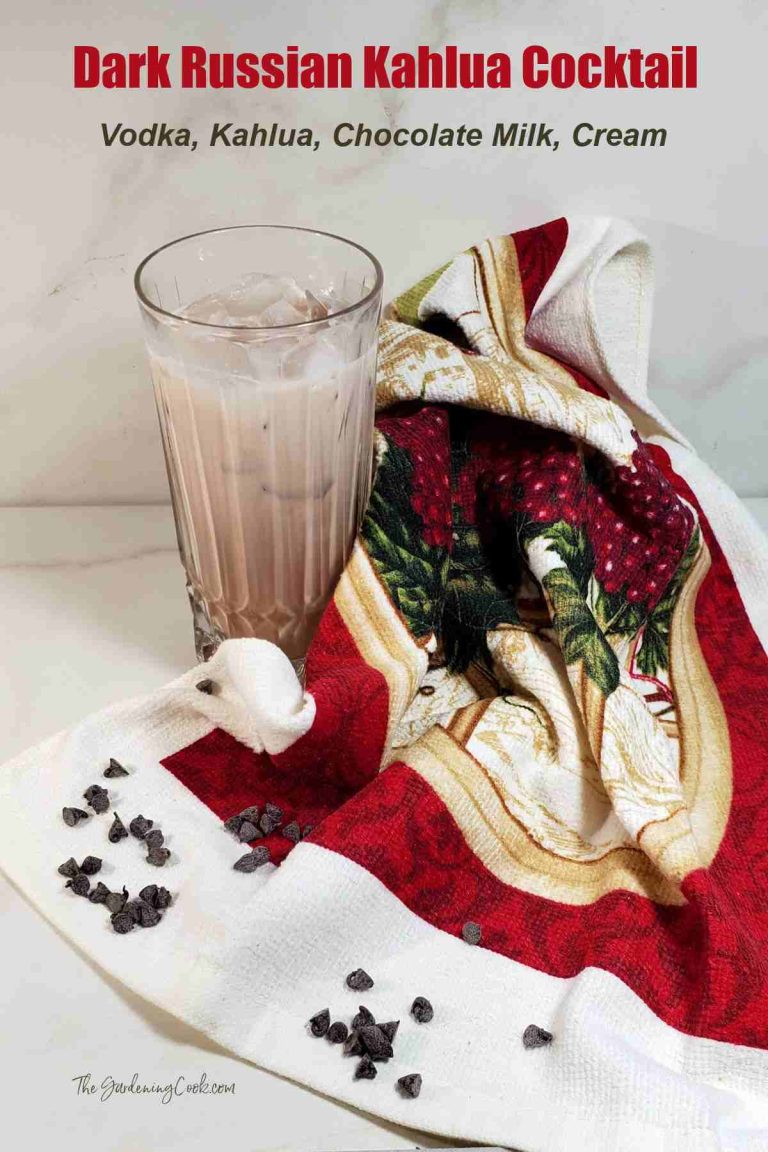 Dark Russian Kahlua Cocktail - Kahlua Black Russian Drink