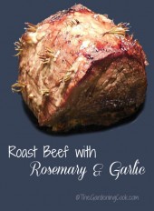 Roast Beef with Rosemary and Garlic