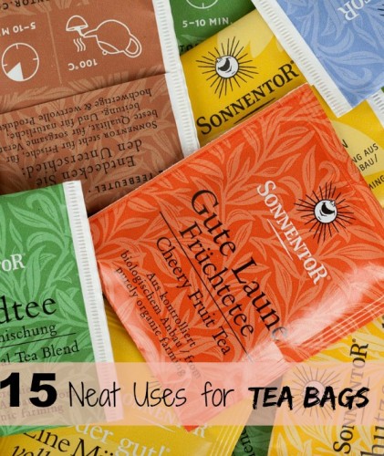 Using Tea Bags - Recycling Tips for Home and Garden use