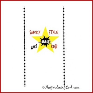 Make Your Own Smoky Dry Rub & FREE Printable Label