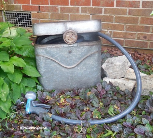 Diy Hose Pot Holder Keeps Hoses Tidy