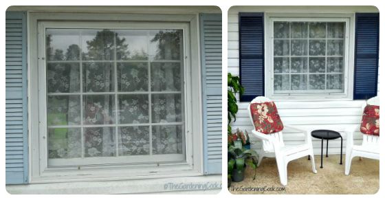 DIY Shutter Makeover adds Instant Curb Appeal