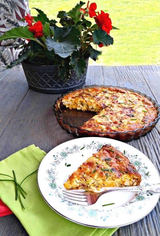 Crustless Chicken Quiche - A Healthy Alternative to the Traditional Version