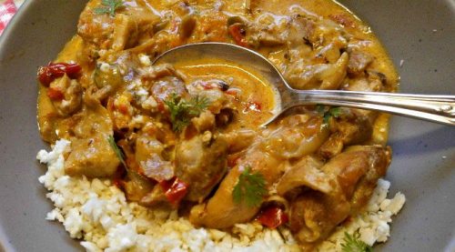 Crock Pot Curried Chicken - Paleo and Whole30 Compliant