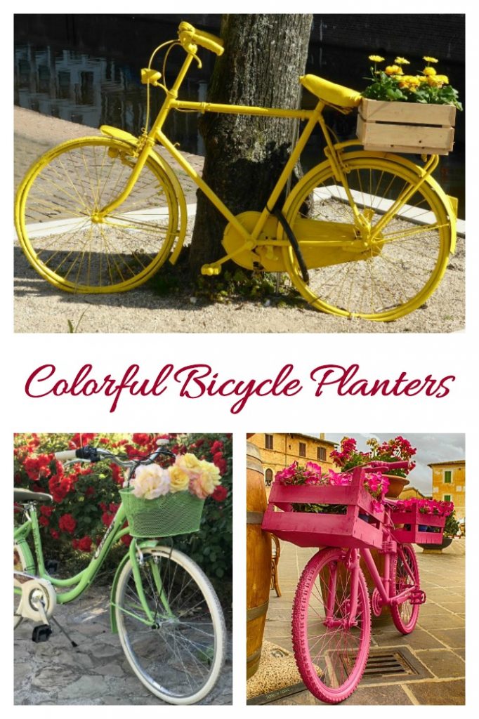 31 Fun and Whimsical Bicycle Planters for your Garden and Yard