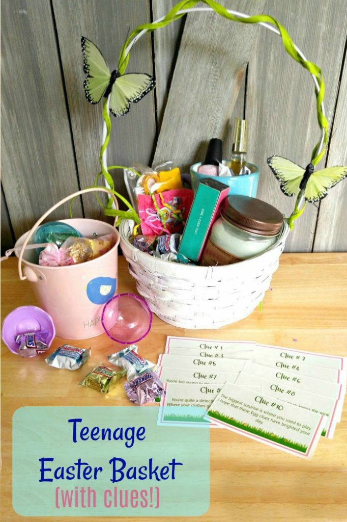 Easter Egg Hunt Clues for Teens - Easter Basket Scavenger Hunt