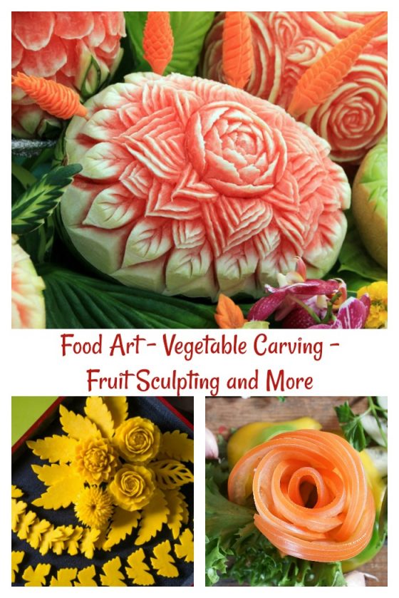 Food Art - Fruit and Vegetable Carving - Food Sculpting and More