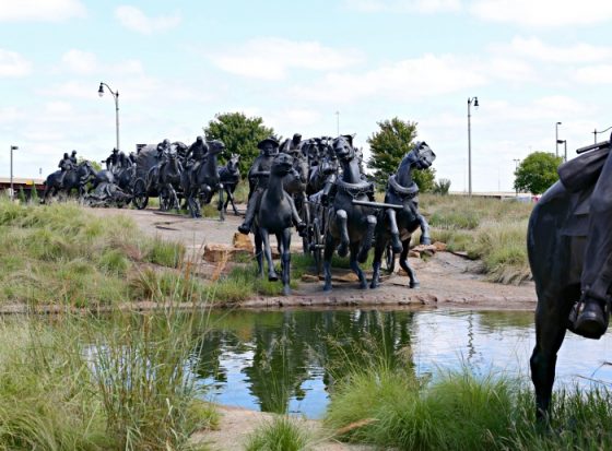 Oklahoma City Riverwalk - Centennial Land Run Monument (with Photos!)