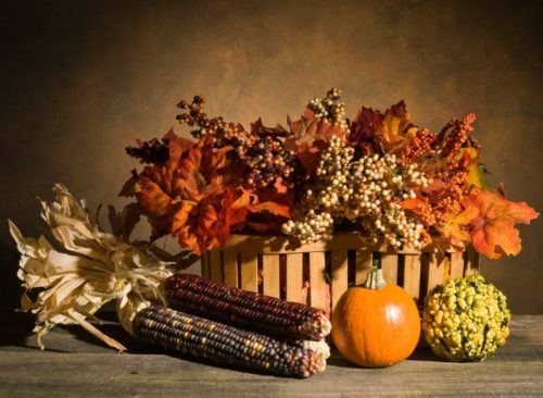 Decorating with Indian Corn for Thanksgiving - Easy Decor Ideas