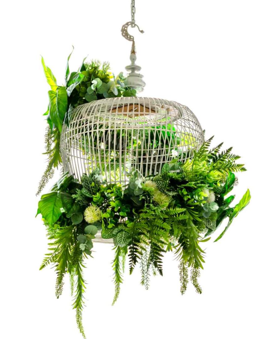 Bird Cage Planters - 15 Decorative Birdcage Planter Ideas